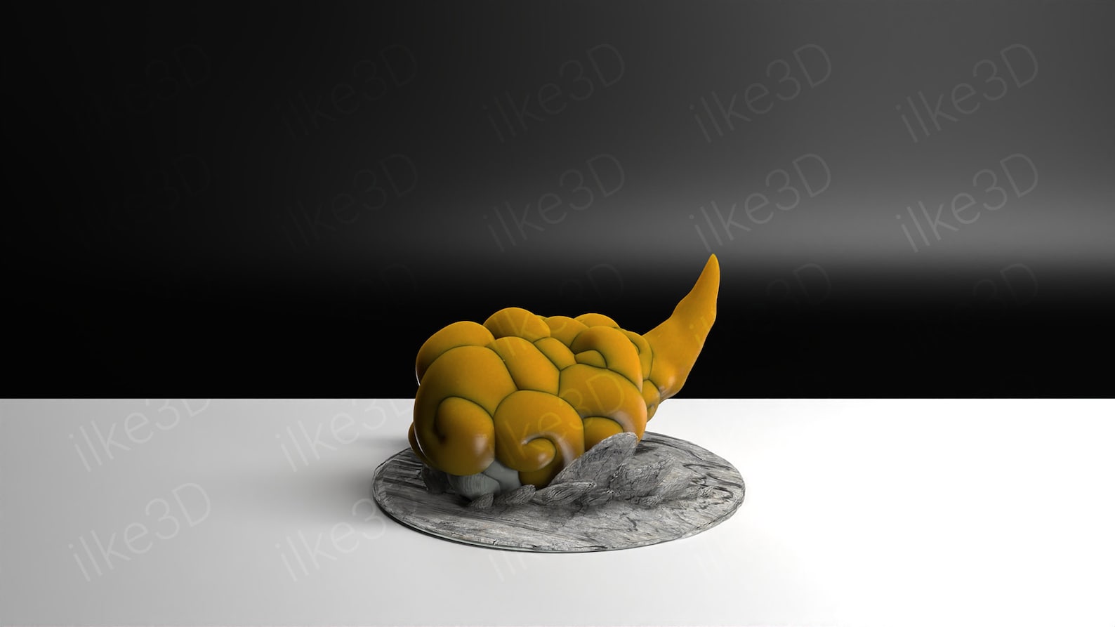 Kid Goku Flying Nimbus | 3D - Etsy