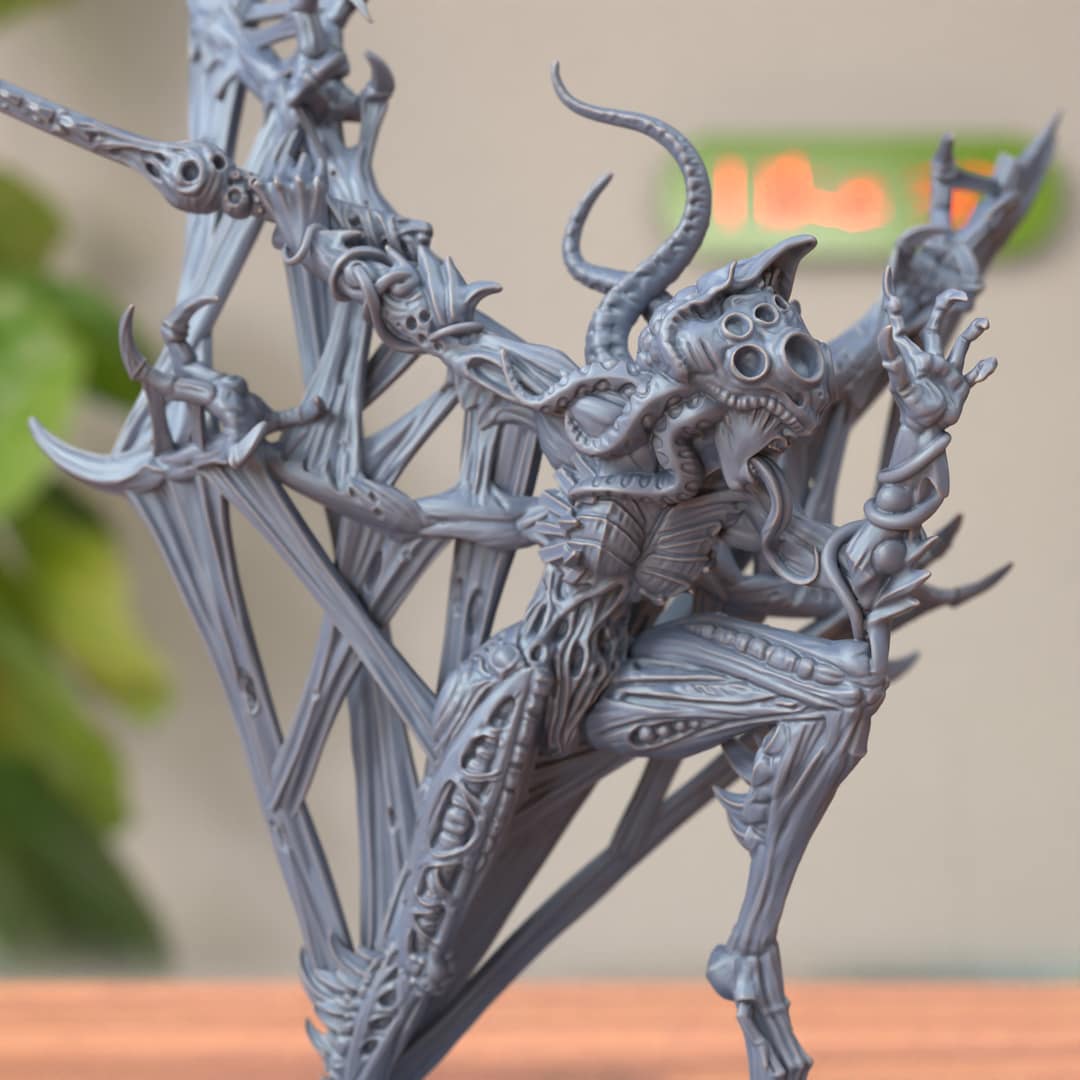 Gothic Elegance Mistress of Gloom Void Miniature Dark Fantasy Display ...