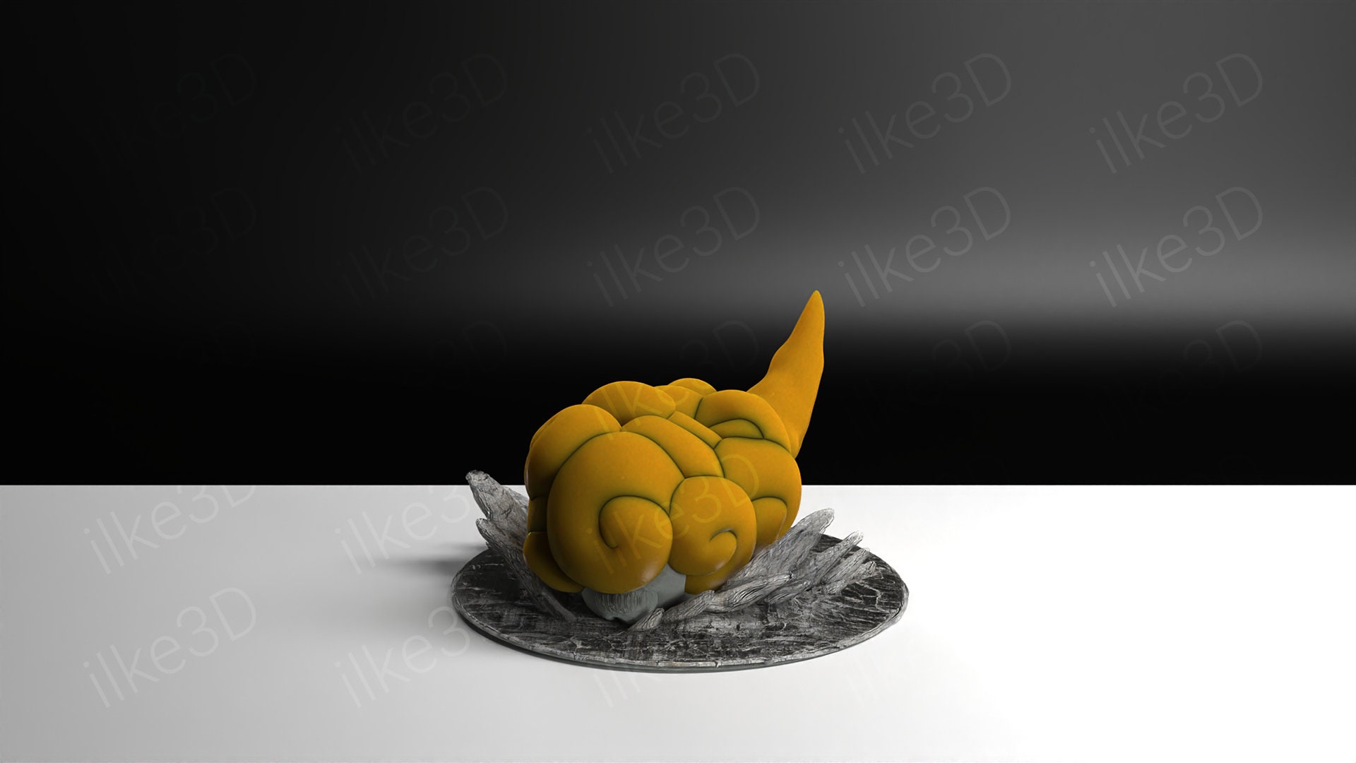 Kid Goku Flying Nimbus 3D - Etsy