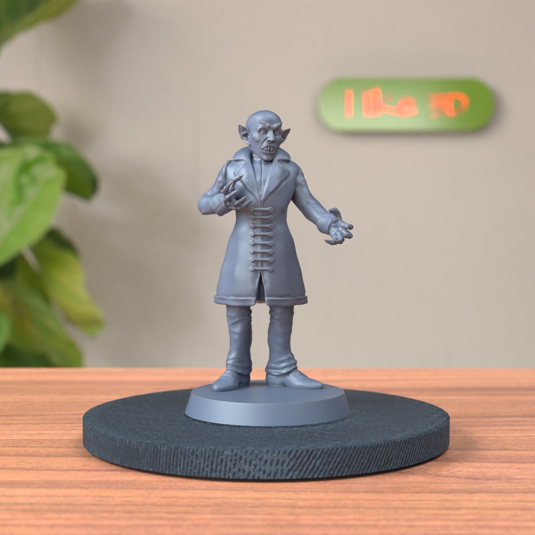 Vampire Toy Figure Vampiro, 8k, 50mm, 75mm - Etsy