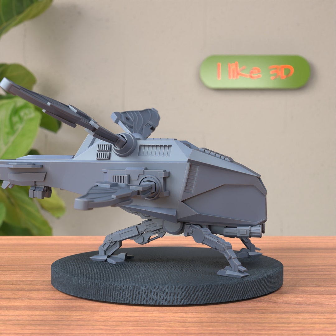 Dune Ornithopter Winger Miniature Iconic Helicopter Tribute Inspired by ...