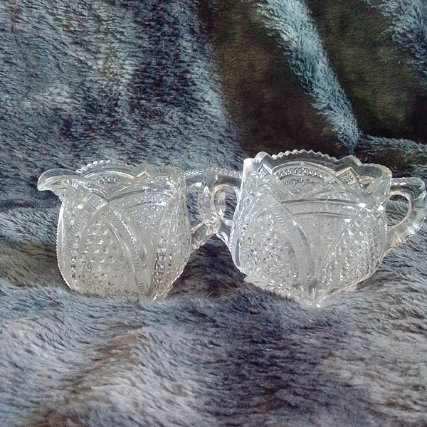 Antique Lead Crystal Pitcher - Etsy