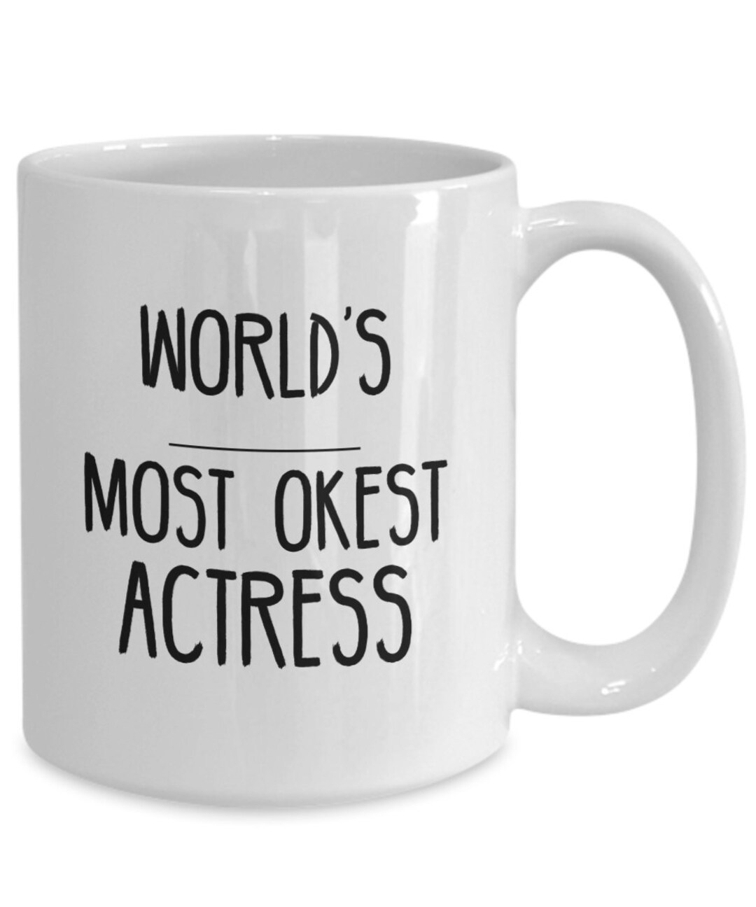 Actress Mug, Gift for Actress, for Woman, Best Actress, Coffee Mug ...