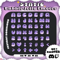 60 Pink Letters and Symbols Text Emote Pack | Discord, Twitch, Youtube ...