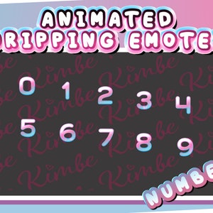 ౨ৎ ANIMATED EMOTE PACK ︰ 48 Letters, Numbers, Symbols Pack for Discord ...