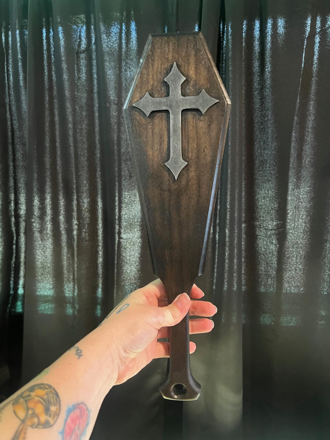 Cross Coffin Paddle - Etsy