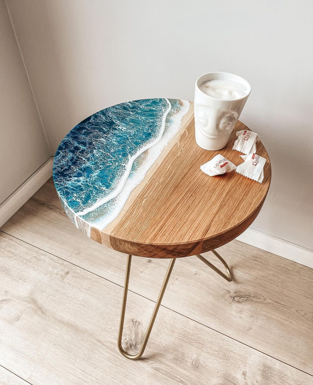 Epoxy Console Tables. - Etsy