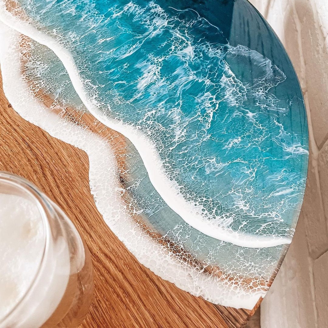 Epoxy Console Tables. - Etsy