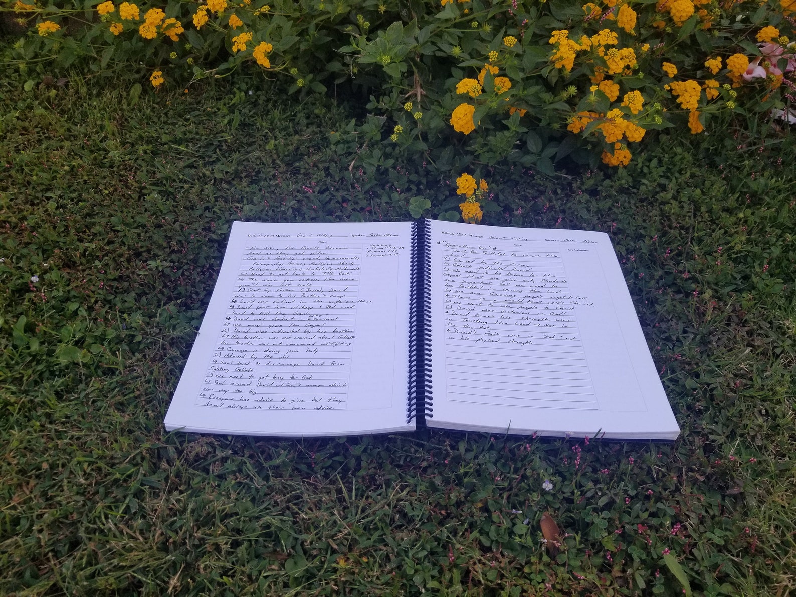 Sermon Note Taking, Capture Key Scriptures for Memorization to Help ...