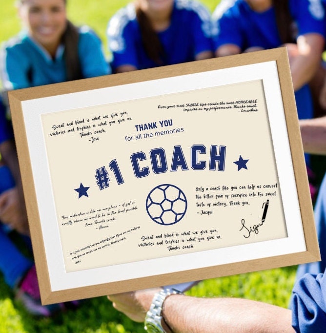 Soccer Coach Gift Coach Printable Soccer Coach - Etsy