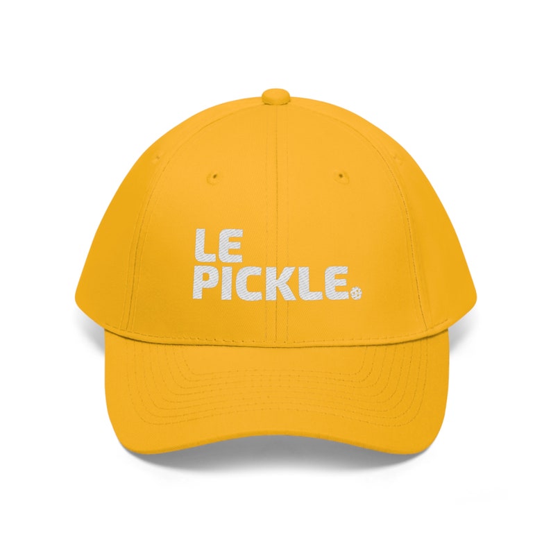 Embroidered Pickleball Hat Pickleball Le Pickle Hat Embroidered Hat ...