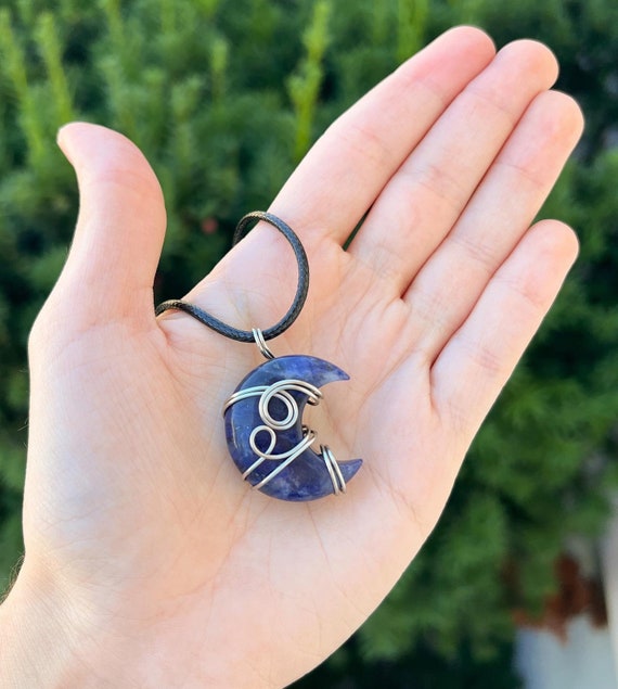 Wire wrapped crescent moon store