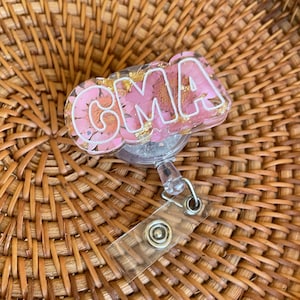 CMA Badge Reel for Certified Medical Assistant, Gift for CMA, MA ...