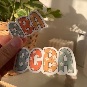 Behavior Analyst Sticker, Special Education Teacher, BCBA Sticker, ABA ...