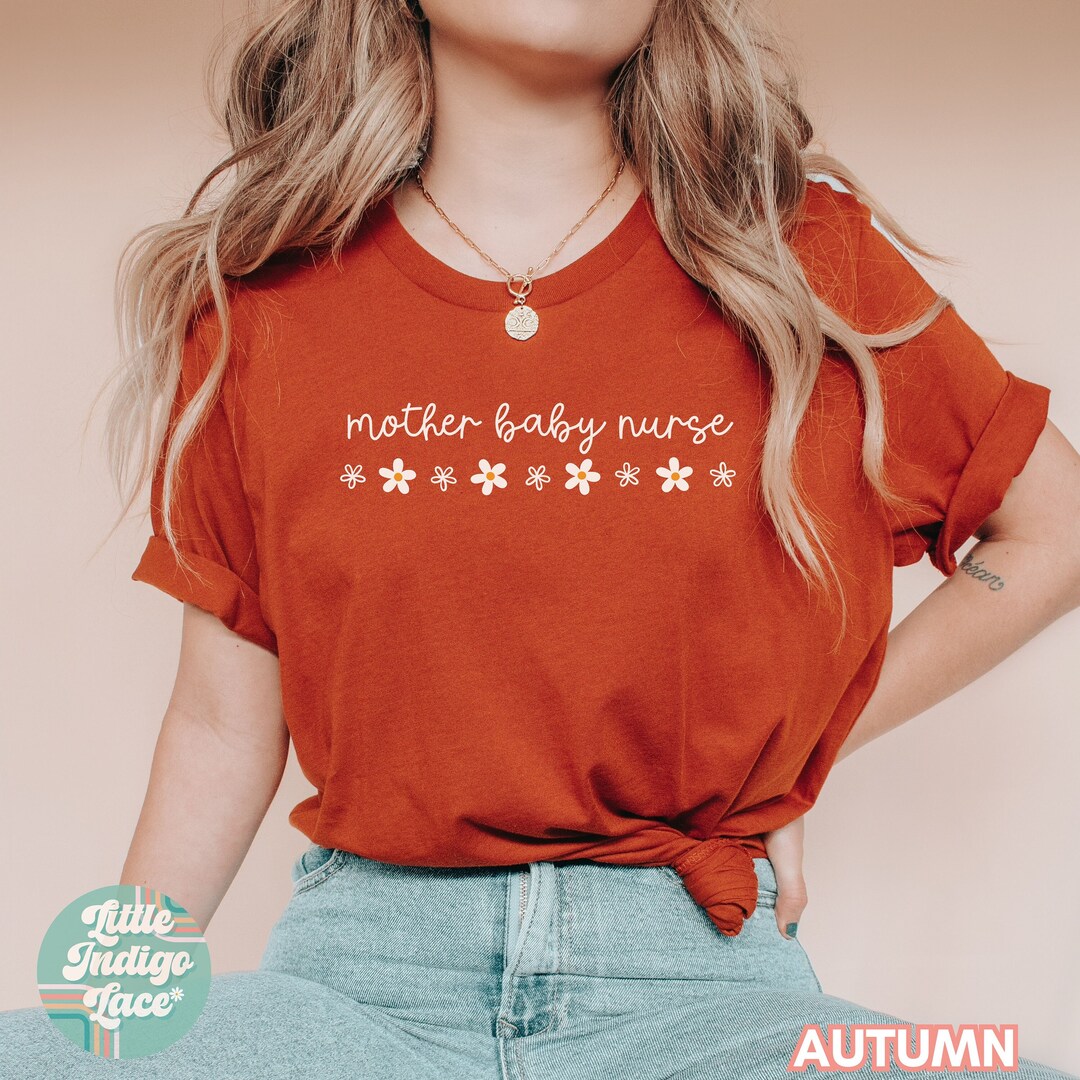 Minimal Mother Baby Nurse Shirt, Gift for Mother-baby Nurse, Labor and ...