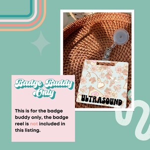 Ultrasound Tech Badge Buddy, RDMS Sonographer Badge Holder, Gift for ...