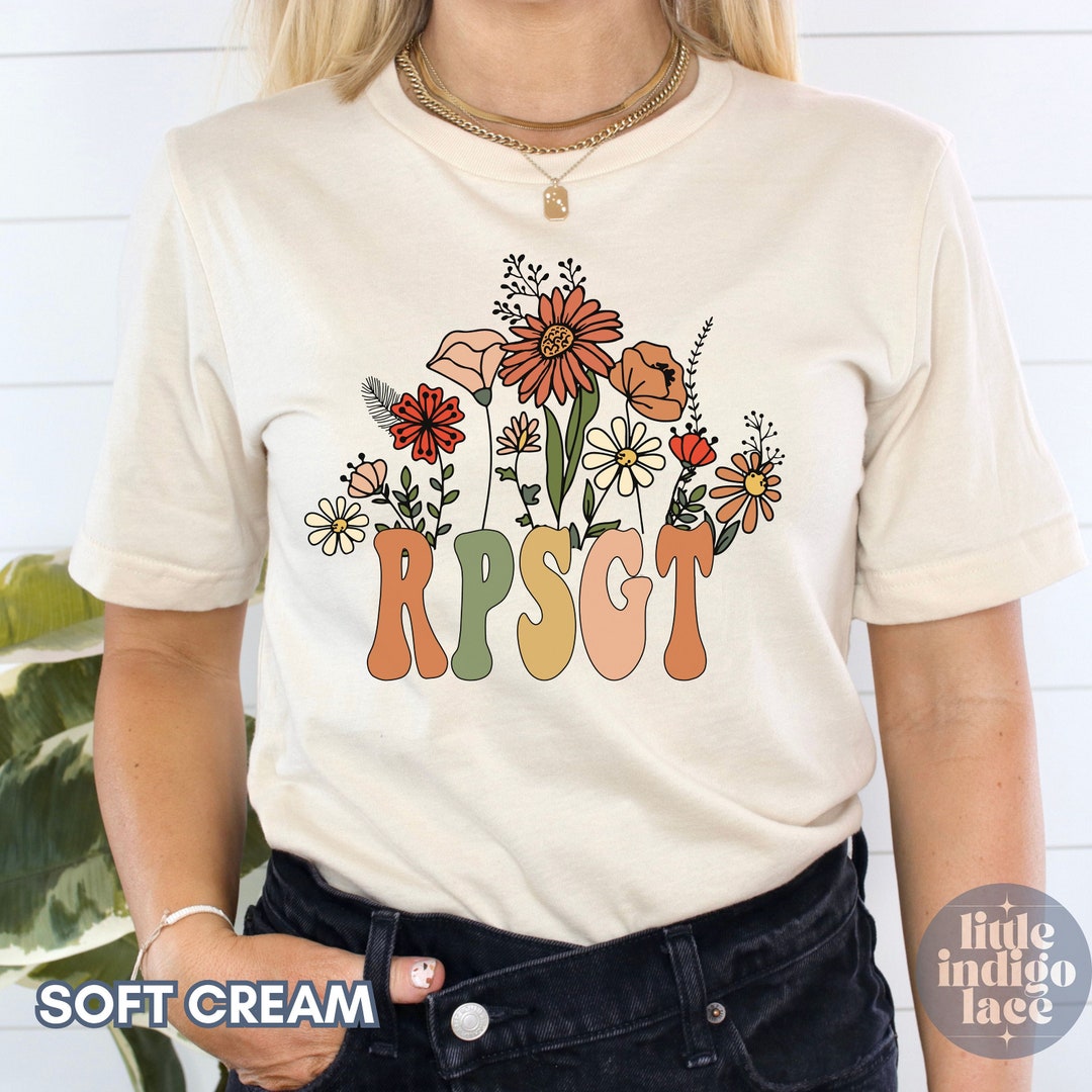 RPSGT Shirt Gift for Polysomnographic Technologist, Polysomnography ...