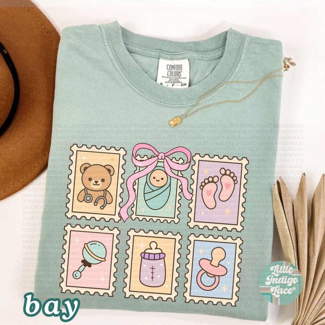 Stamp L and D Nurse Shirt Comfort Colors Labor and Delivery Tshirt ...