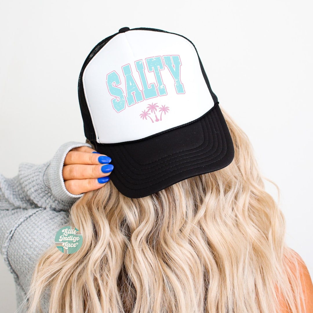 Salty Trucker Hat, Lake Life Trucker Hat, River Trucker Hat, Gift for ...