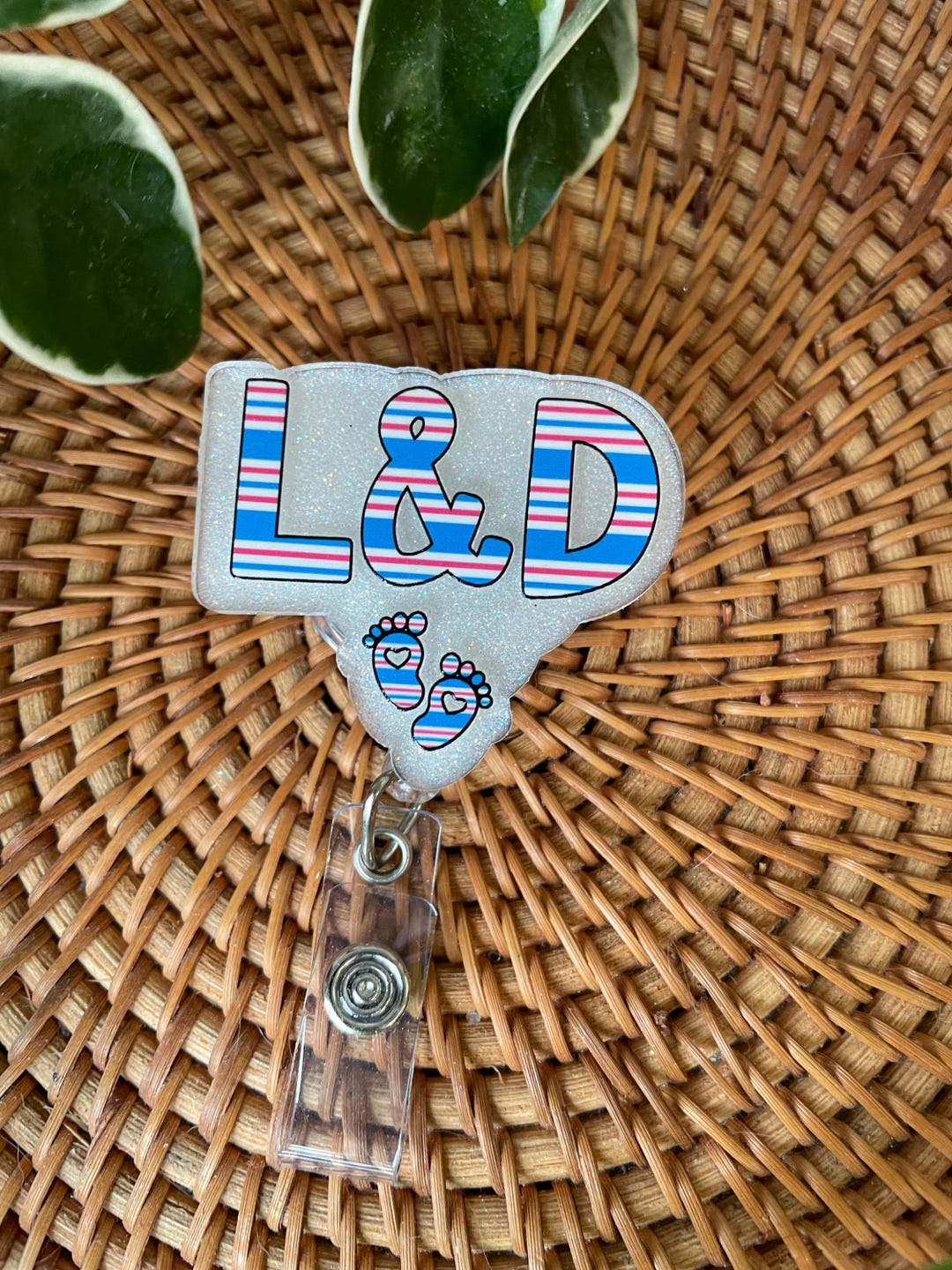 LD Nurse Badge Reel, Labor and Delivery RN Badge Reel, L and D Nurse ...