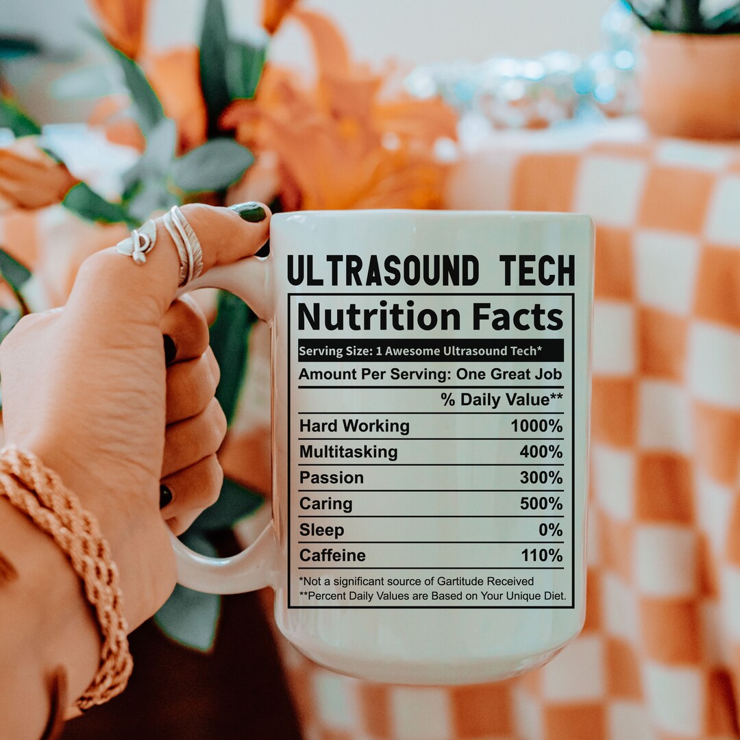 Ultrasound Tech Mug, Sonographer Coffee Mug, Gift for Sonography ...