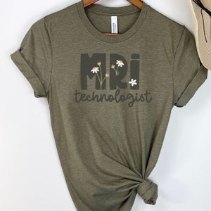 MRI Technologist Shirt, MRI Tech T Shirt, Magnetic Resonance Imaging ...