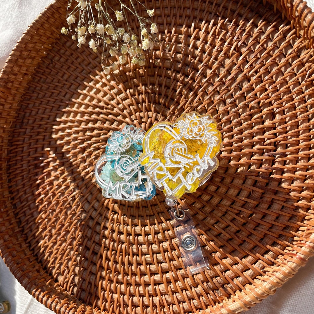 Mri Tech Badge Reel, MRI Badge Reel, MRI Technologist Badge Reel, Gift ...