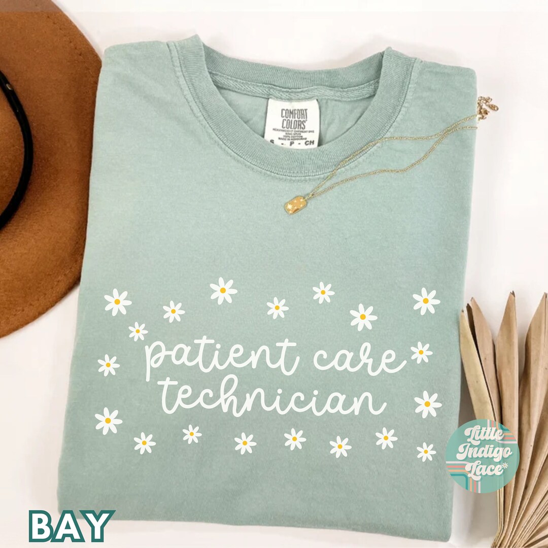 Daisy PCT Shirt Comfort Colors, Gift for Patient Care Technician ...