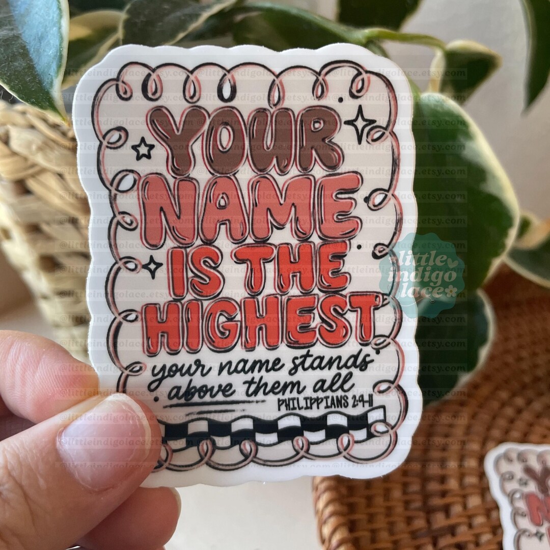 Funny Christian Stickers, Waterproof Sticker for Bible, Jesus Sticker ...