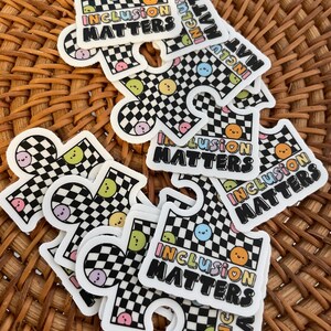 Inclusion Behavior Analyst Sticker, Special Education Teacher, BCBA ABA ...