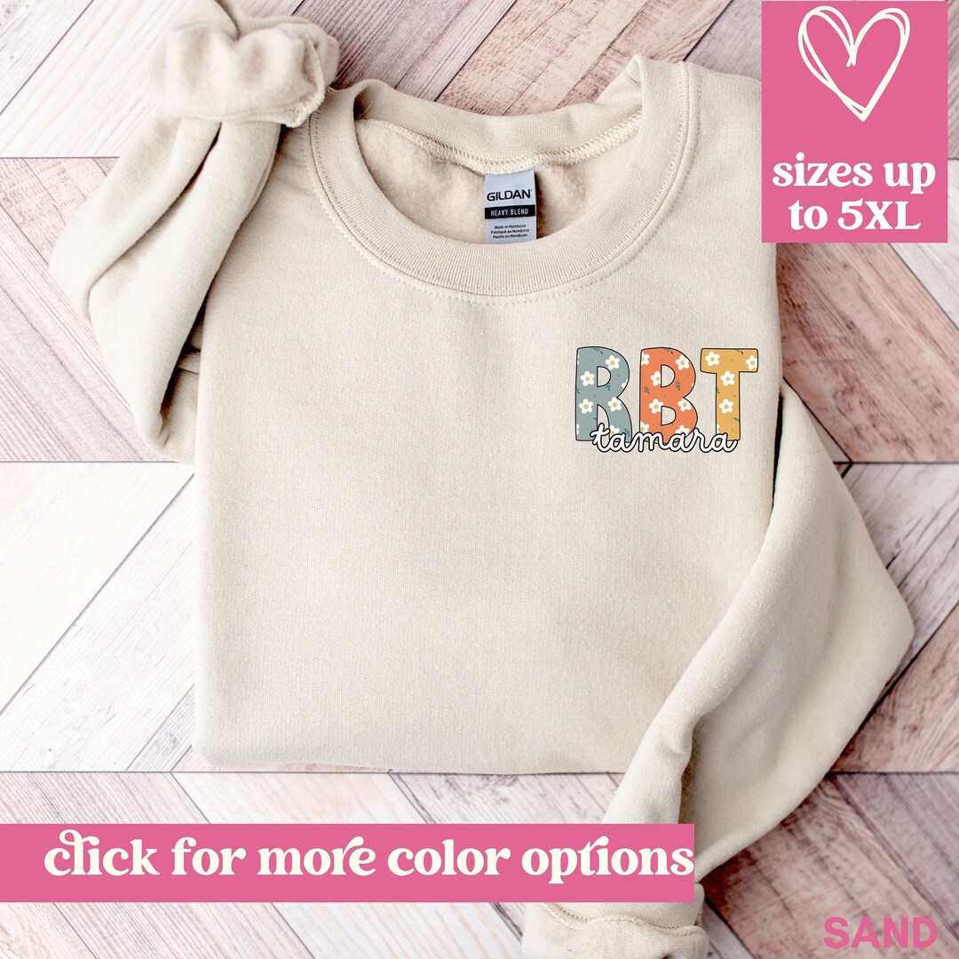 RBT Sweatshirt Gift for Registered Behavior Technician, RBT Crewneck ...