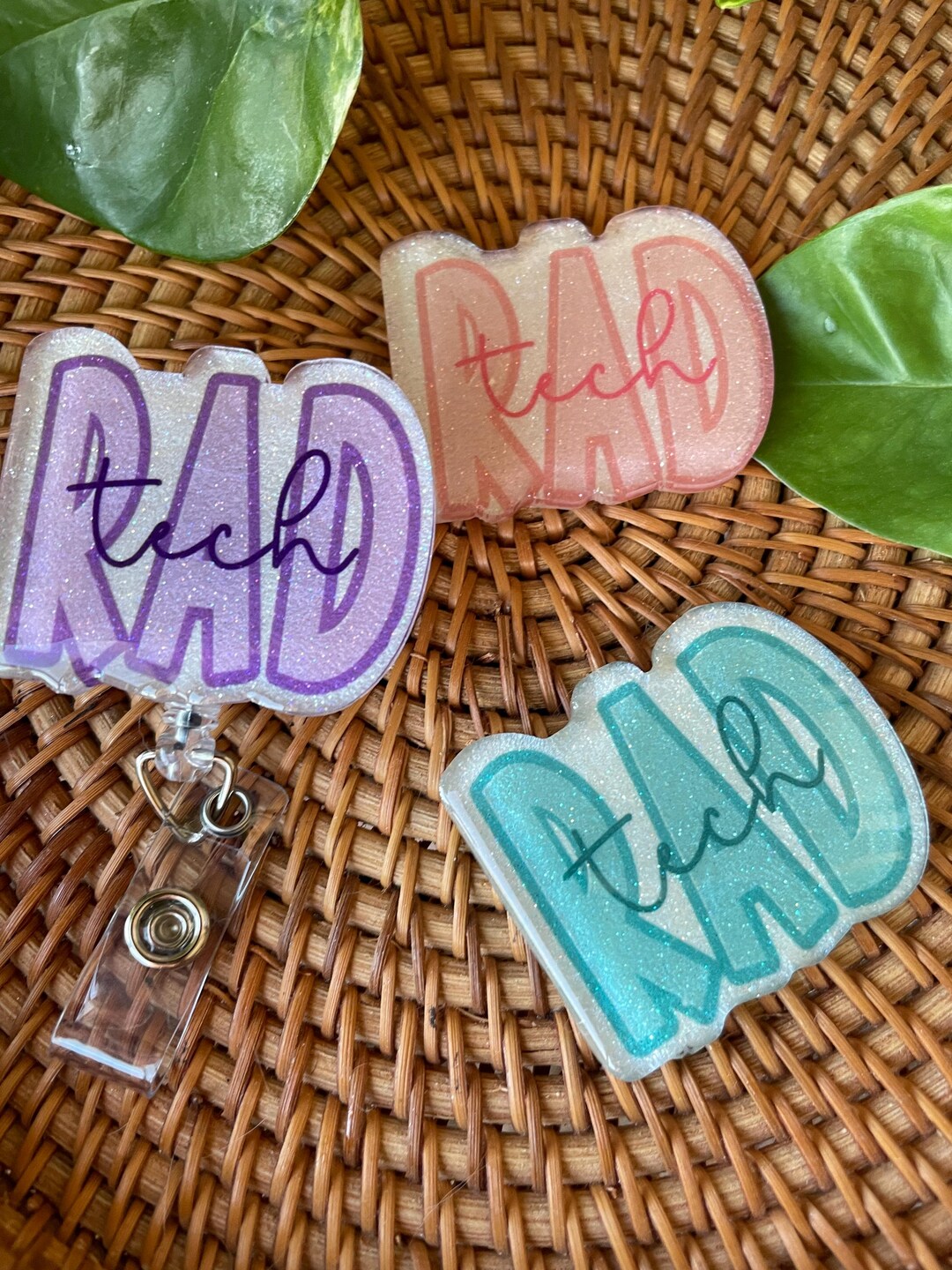 Radiology Badge Reel, Xray Tech Badge Reel, MRI Tech Badge, Ct Tech ...