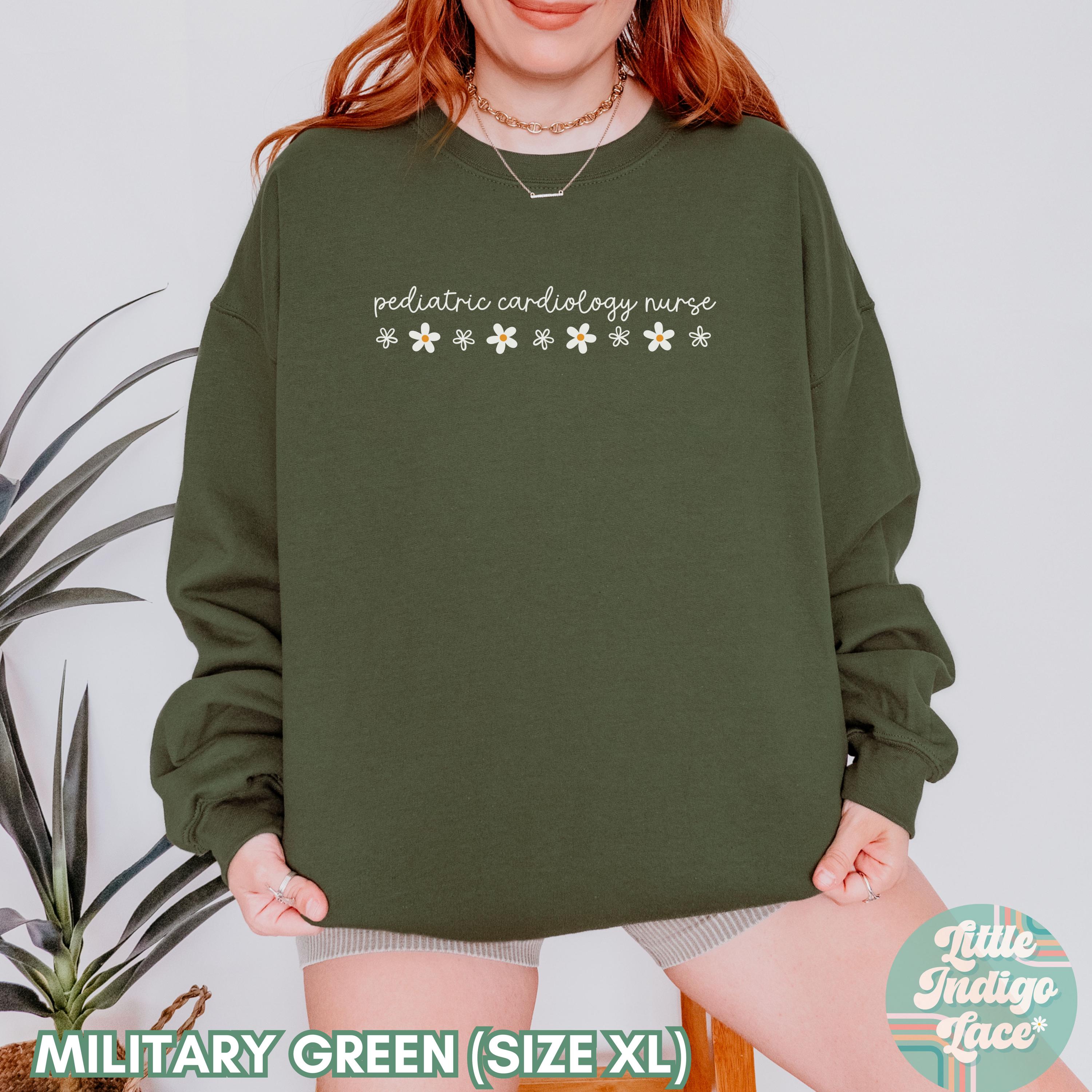 Pediatric Cardiology Nurse Comfort Colors Sweatshirt PCICU Nurse ...