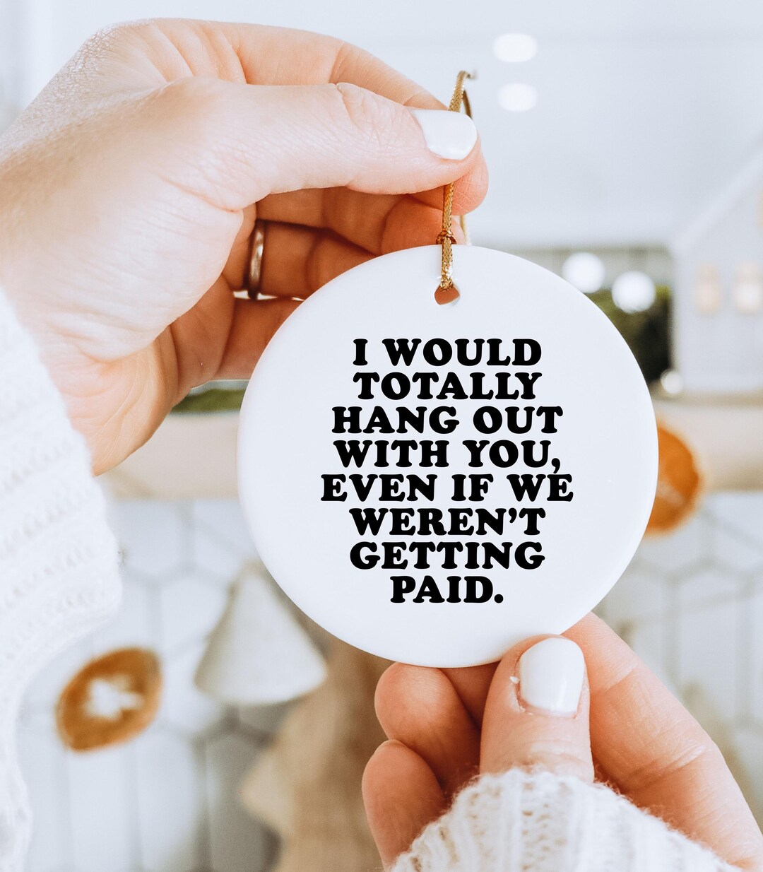 Funny Coworker Ornament 2025, Coworker Ornament Gift, Inappropriate ...