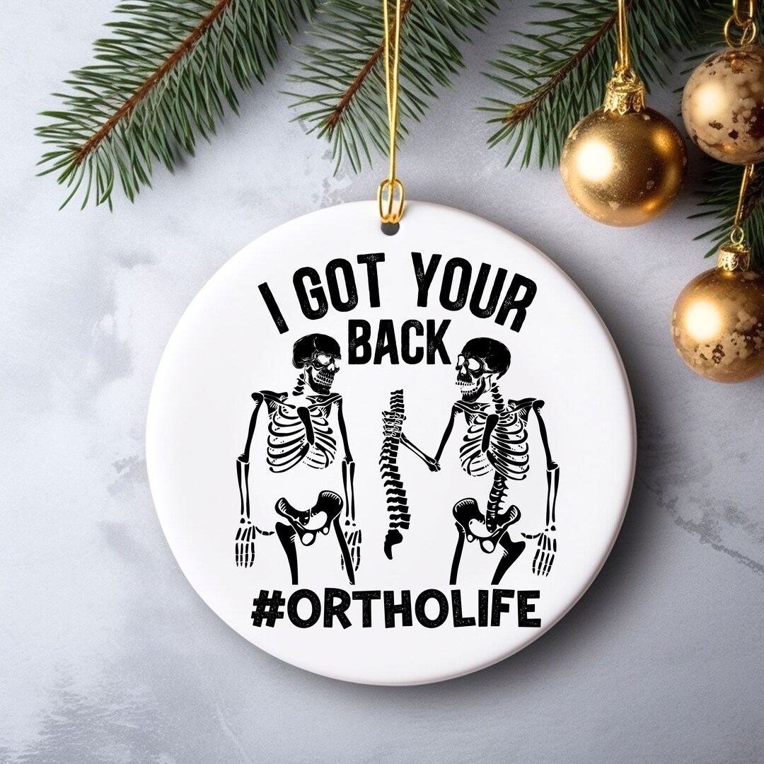 Ortho Christmas Ornament, Ortho Nurse Ornament, Orthopedic Surgeon Gift ...