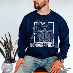 Coffee and Sonography Sweatshirt, Sonography Sweater, Gift for ...