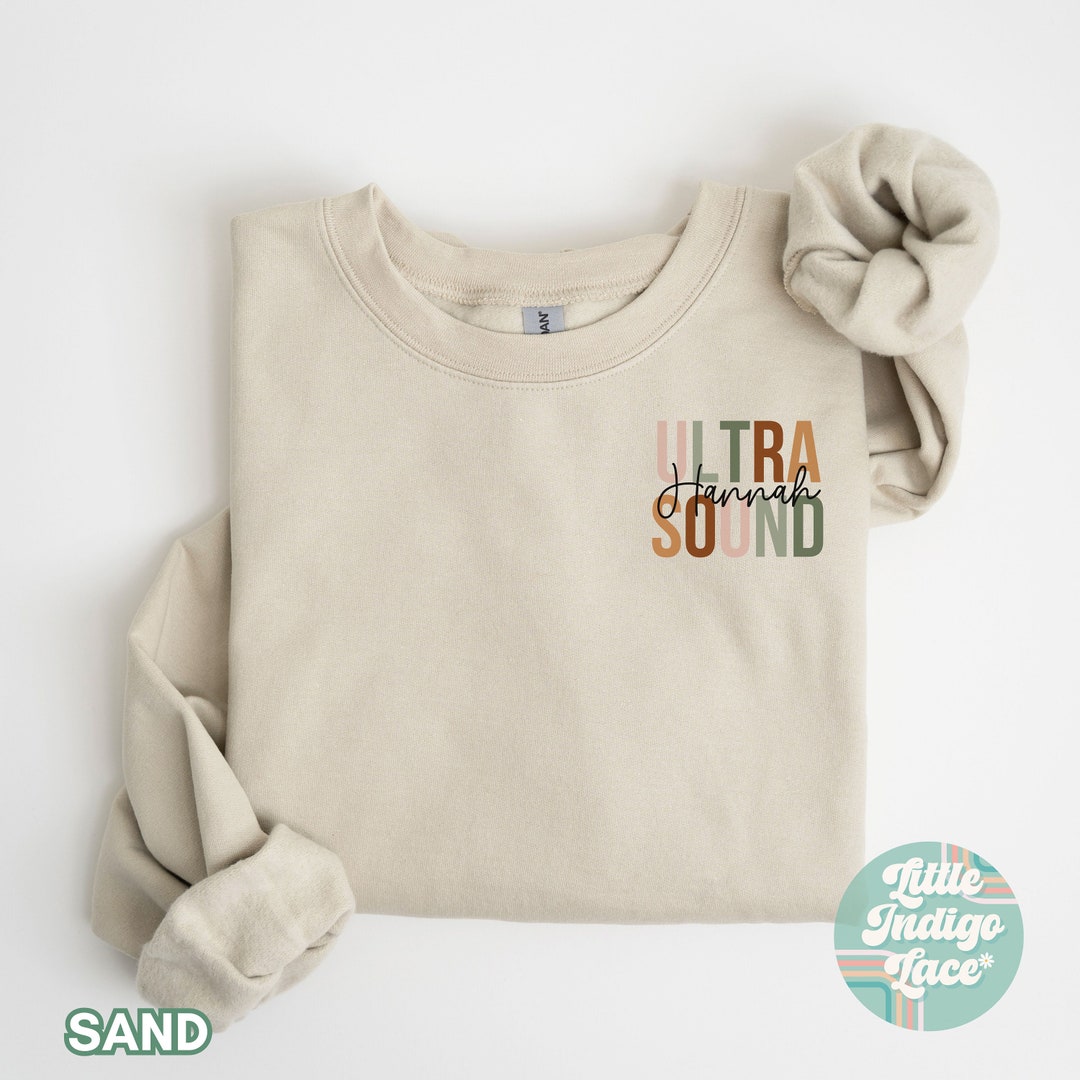 Personalized Sonographer Sweatshirt Gift for Ultrasound Technologist ...