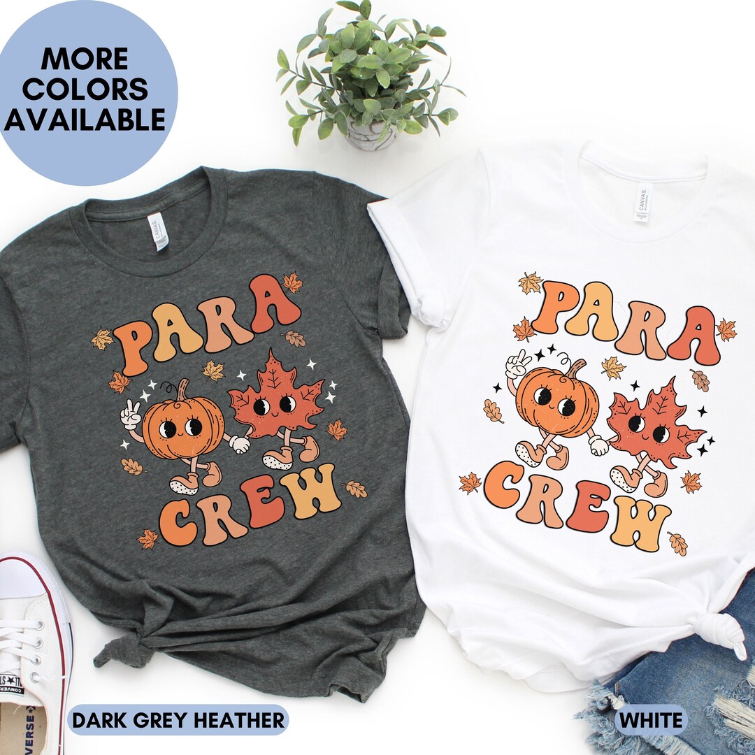 Para Fall Shirt Para Halloween Shirt Para Thanksgiving T-shirt Parapro ...