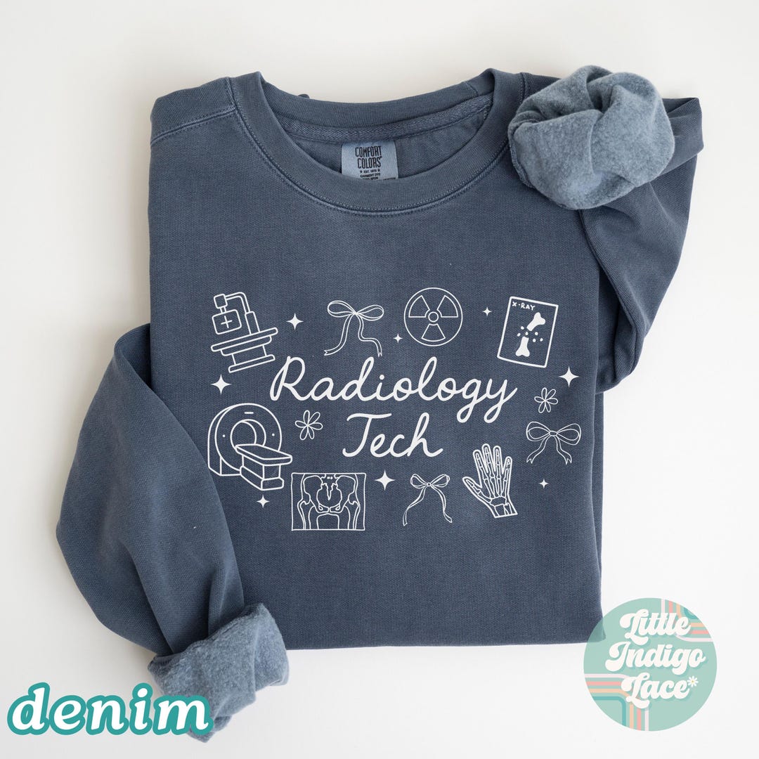 Coquette Rad Tech Sweatshirt Gift for Radiology Technologist Grad ...