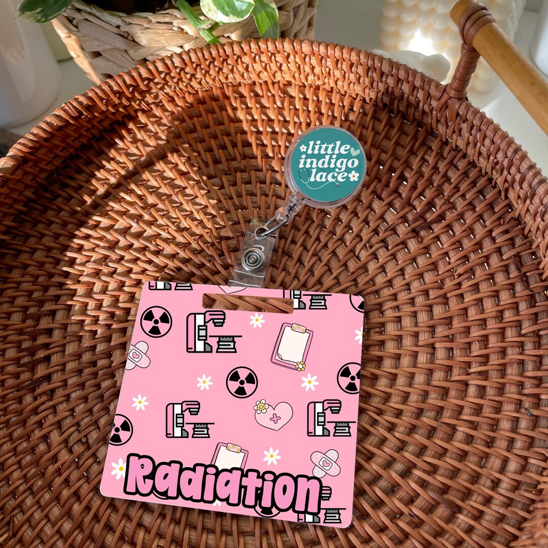 Radiation Therapist Badge Buddy, Gift for Radiation Therapist ...