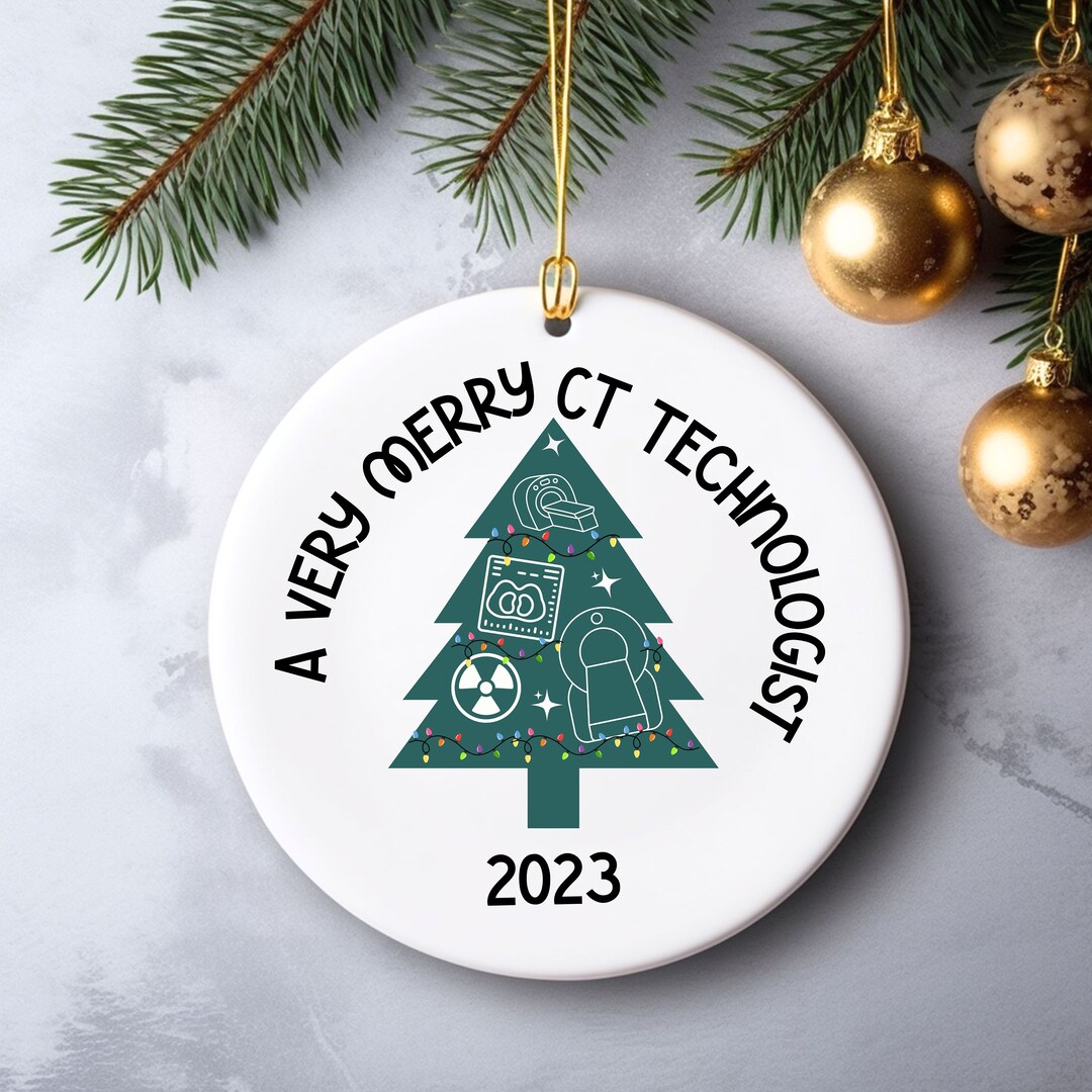 CT Christmas Ornament CT Tech Ornament Ct Technologist - Etsy