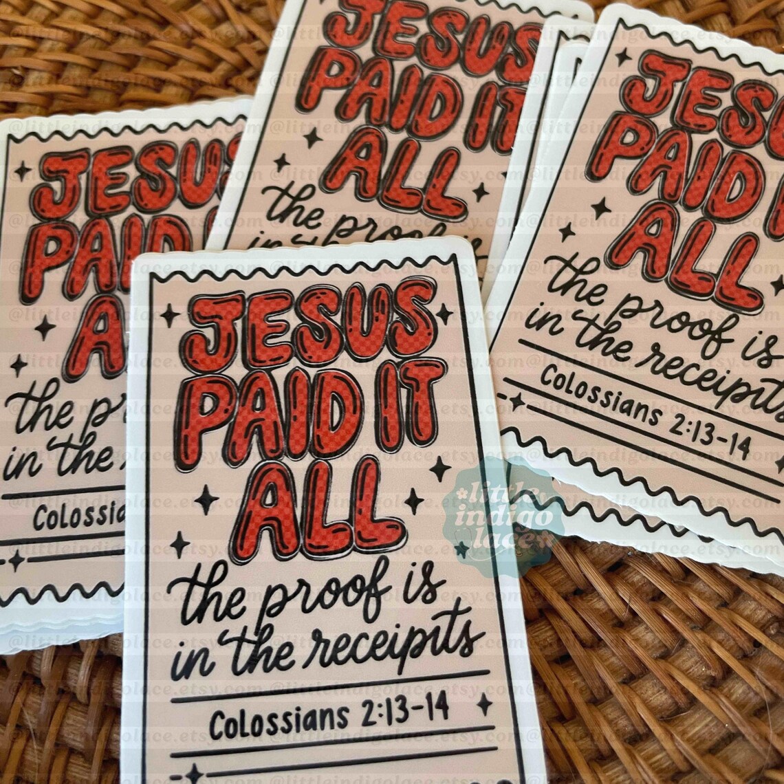 Funny Christian Sticker, Waterproof Bible Sticker, Jesus Sticker, Faith ...