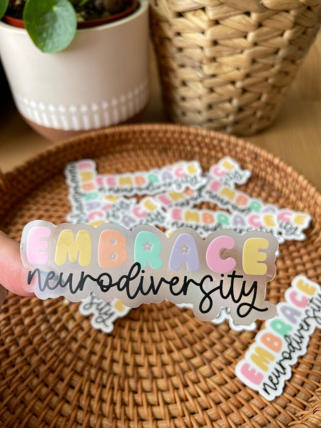 Embrace Neurodiversity Sticker for Special Education Teacher, BCBA ...