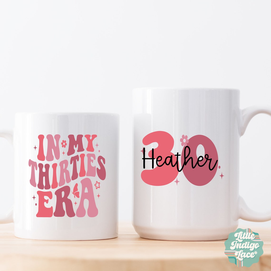 Personalized in My Thirties Era Mug, 30th Birthday Gift for Women, 30th ...