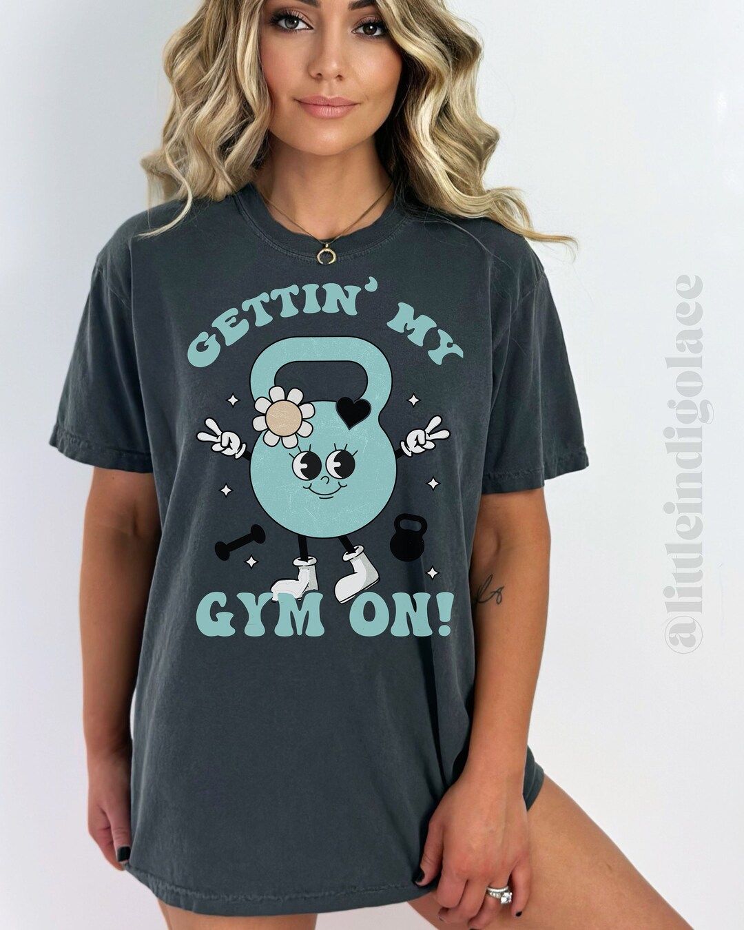 Cute Workout Shirts, Cute Workout Top, Checkered Gym Shirt, Workout ...