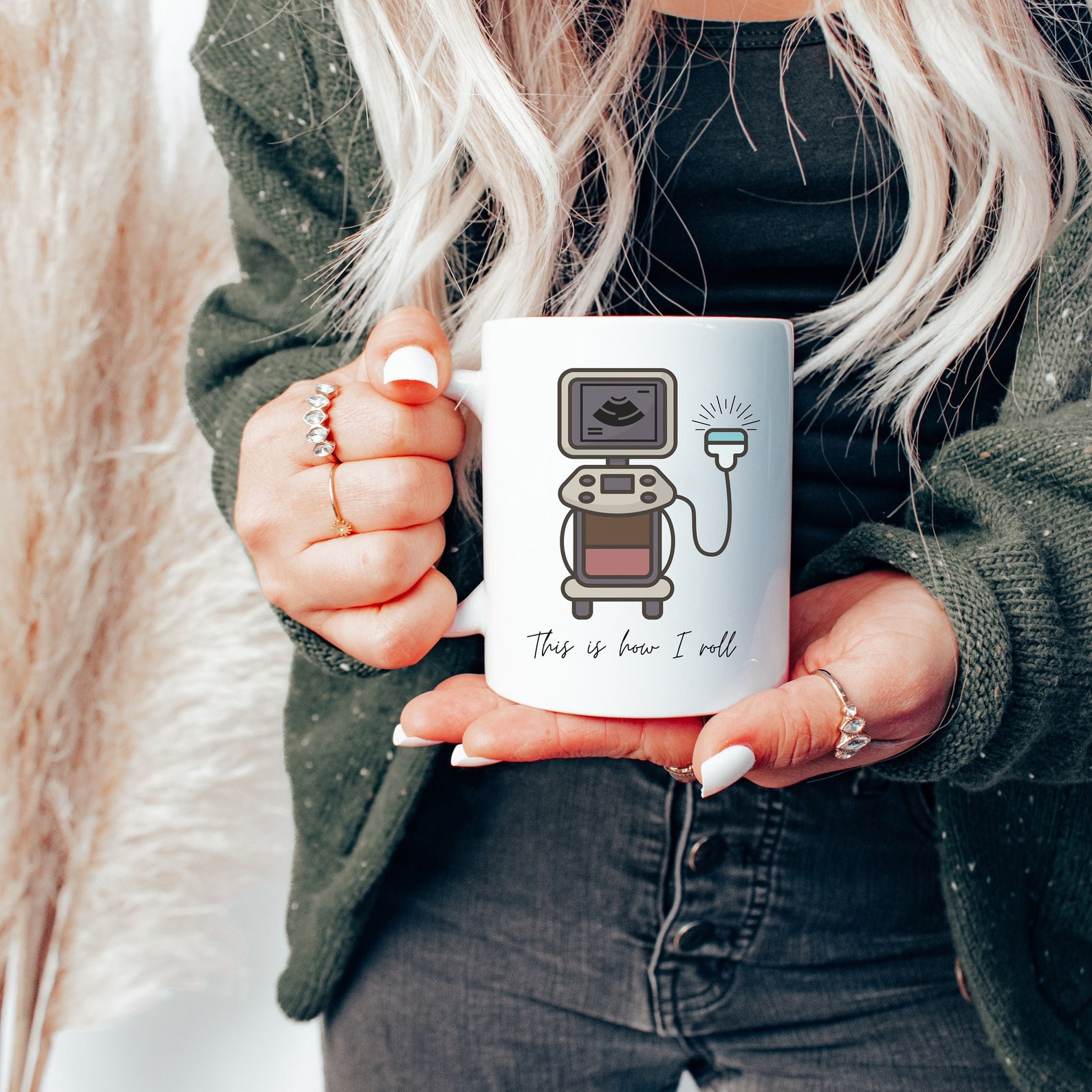 Ultrasound Tech Mug Sonography Coffee Mug Ultrasound Tech - Etsy