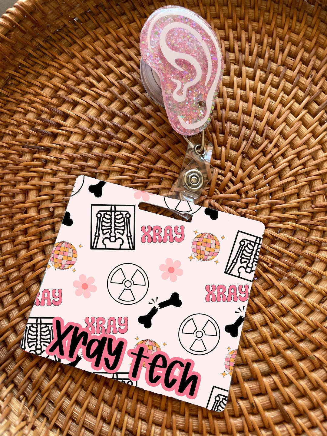 Xray Badge Buddy Gift for X-ray Technologist Badge Holder Radiology ...