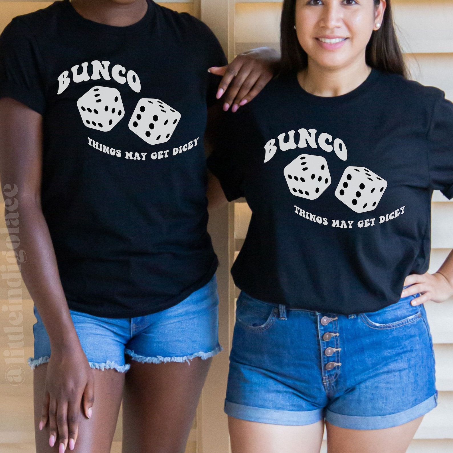 Bunco Shirts Bunco Crew T-shirt Bunco Queen Tee Bunco Night - Etsy