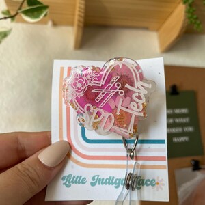 SPD Tech Badge Reel, Gift for Sterile Processing Tech, Sterile ...