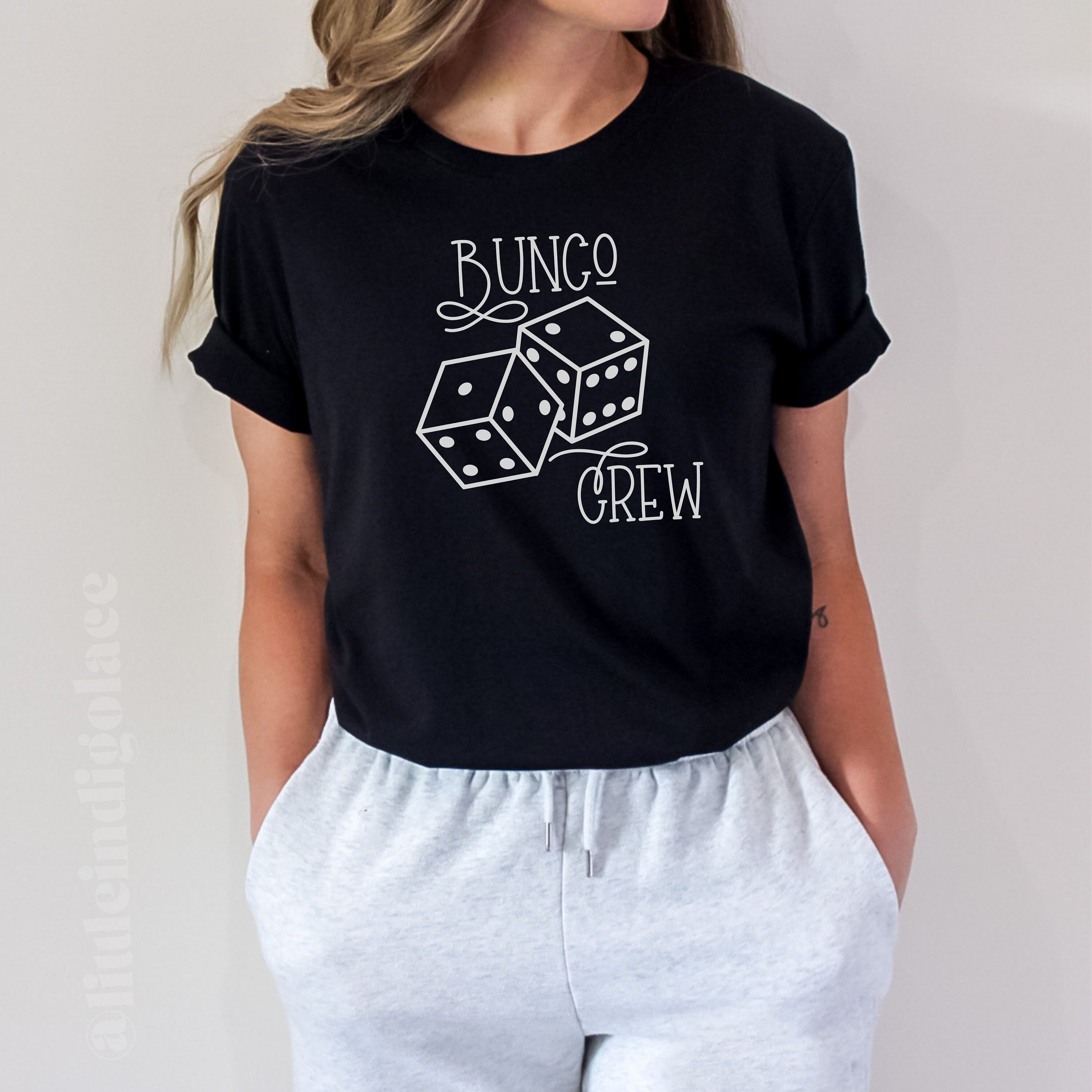 Bunco Crew T-shirt Bunco Queen Tee Bunco Night Tshirt Bunco - Etsy